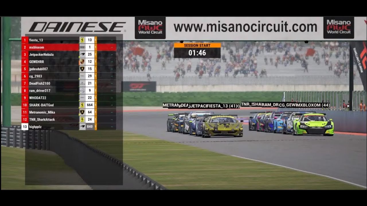 ACC | PS4| GT3 SEASON 2 RD1 @ MISANO - YouTube