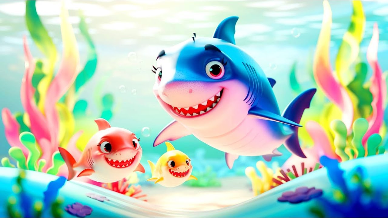 Baby Shark Rhyme Song | Popular Nursery Rhyme & Lyrics for Kids ...