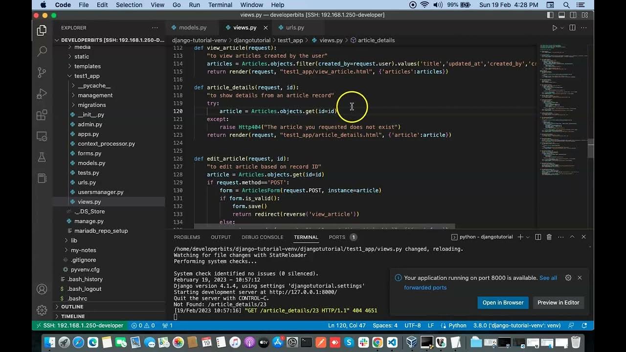 SHORTCUTS IN DJANGO (How to use shortcut functions in Django to reduce code) - YouTube