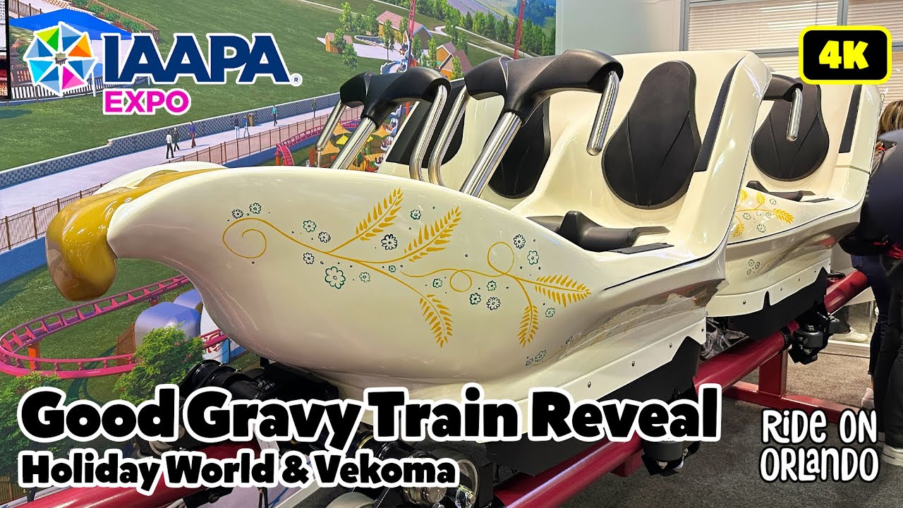 Good Gravy Train Reveal at IAAPA Expo 2023 - New for 2024 Vekoma Family ...