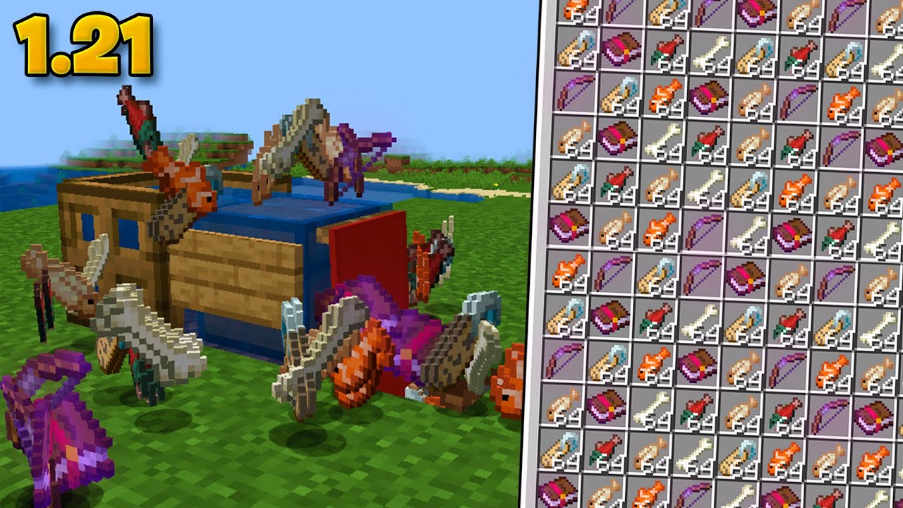 FARM de PESCA mais FÁCIL do Minecraft Bedrock 1.21 (MCPE/Xbox/PS4 ...