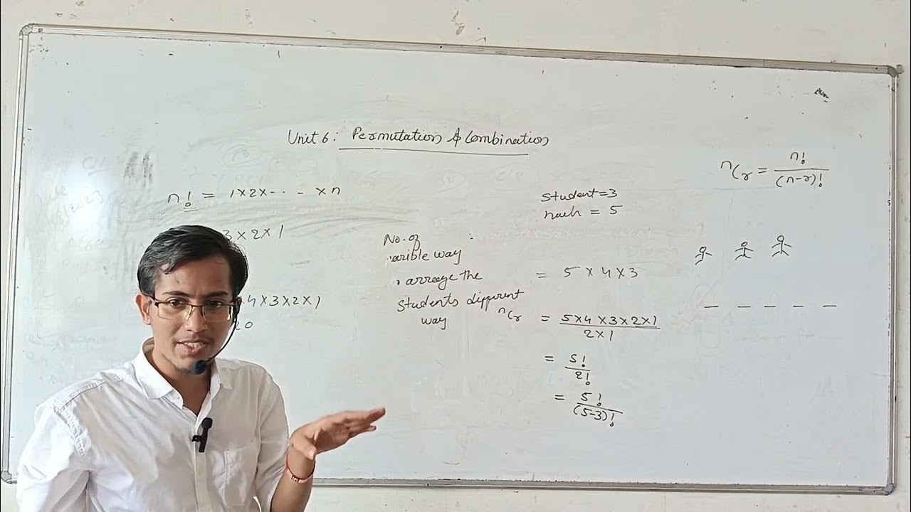 Unit 6. Permutation and Combination - Lecture 1 (FYBCA) - YouTube