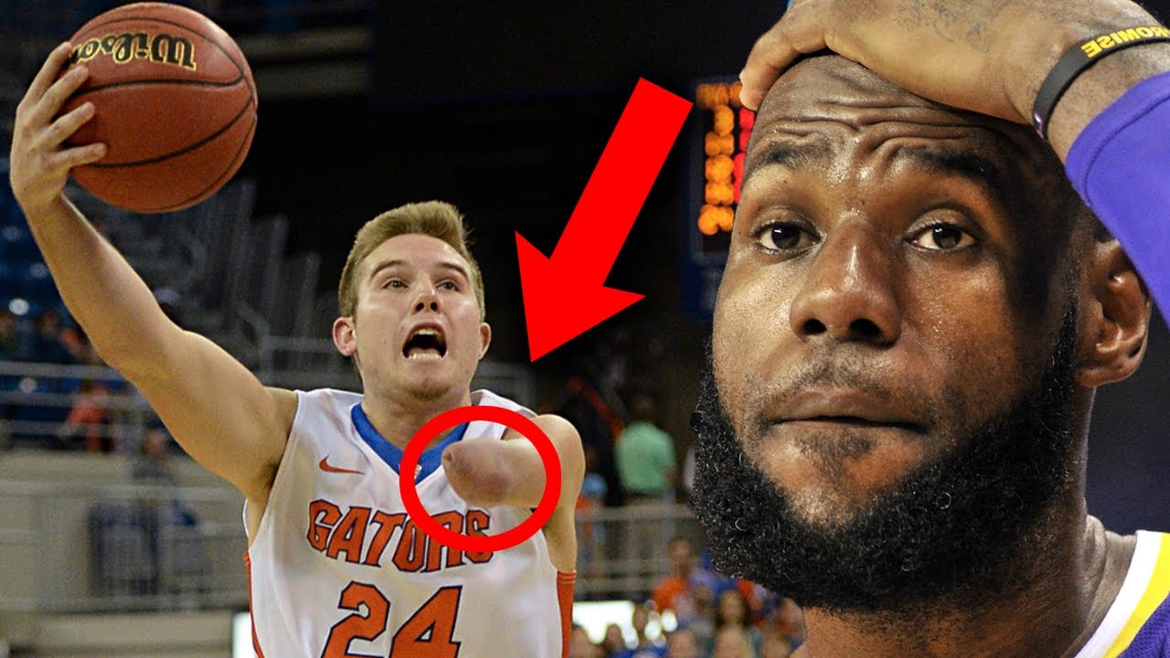 The One-Armed NBA Player EVERYONE is Scared Of - YouTube