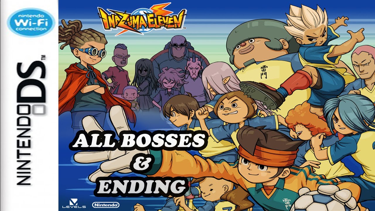 All Main Matches/Bosses & Ending - Inazuma Eleven (Nintendo DS) - YouTube