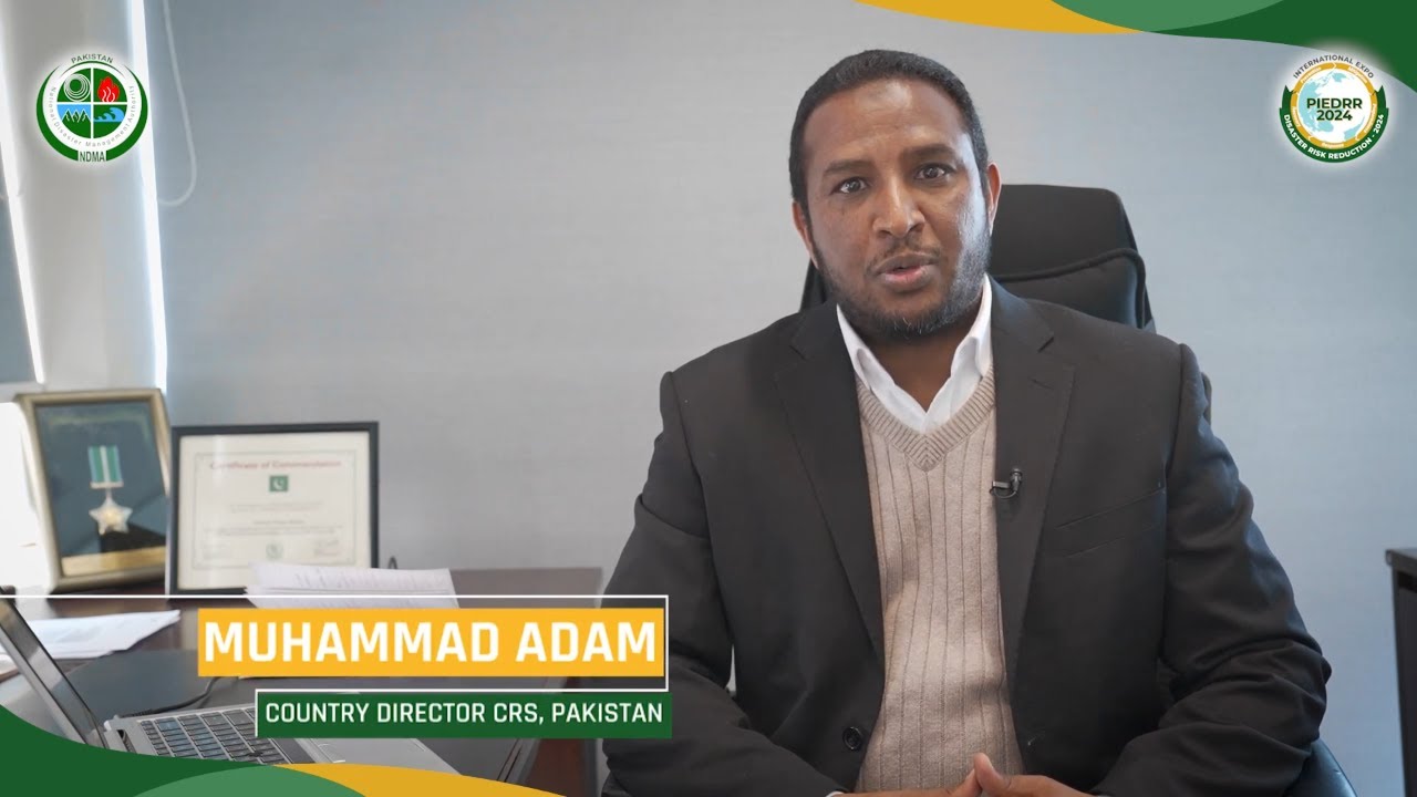 Mr. Muhammad Adam | Country Director | CRS, Pakistan - YouTube