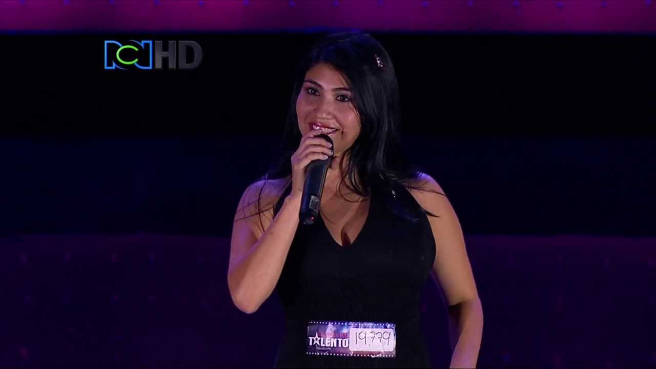 Colombia Tiene Talento 2013: Leidy Johana Cano, Lucerito - Canto - YouTube