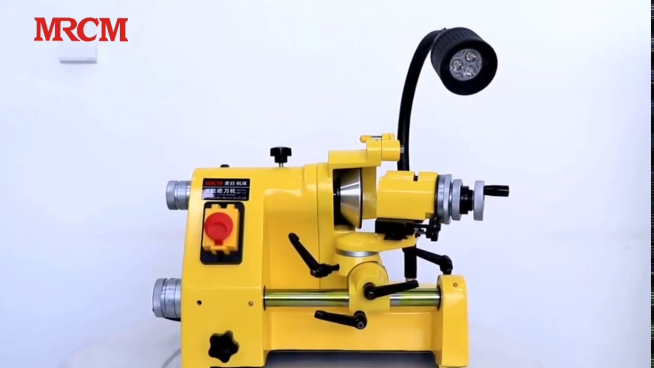 MRCM Universal Tool And Cutter Grinder MR-U3 - YouTube