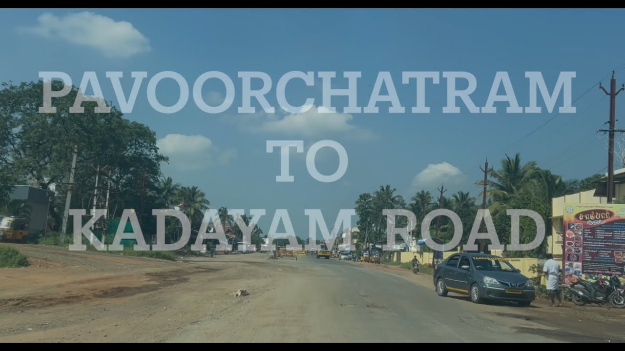 Paavoorchatram to Mathalamparai Kadayam Road Short Route - Travel with ...