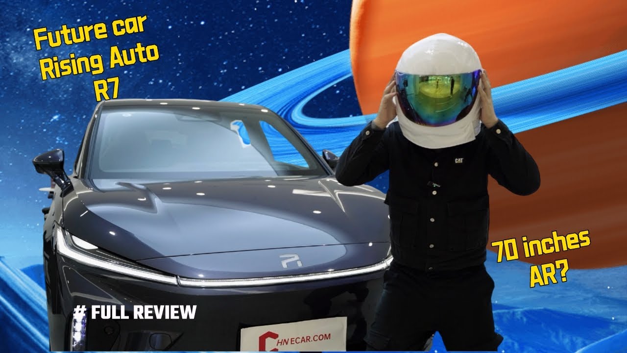 Saic rising auto 2023 feifan r7 electric suv testdriving,exterior and ...