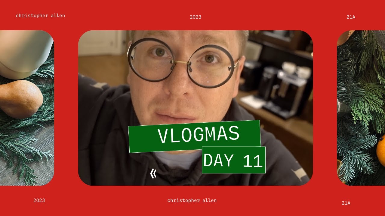 Vlogmas 2023: Day 11 - YouTube