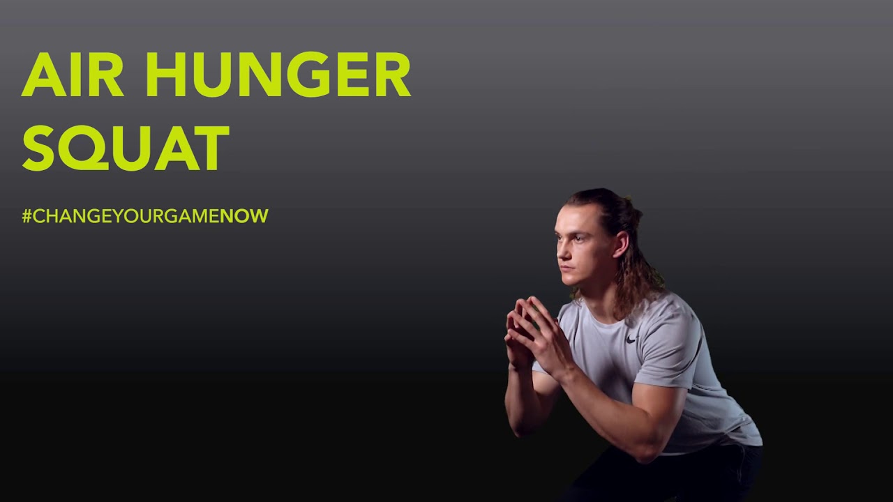 Air Hunger Squat - YouTube