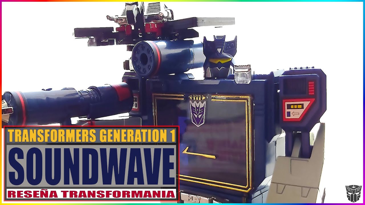 Transformers Generation 1 | Soundwave | Reseña Transformania - YouTube
