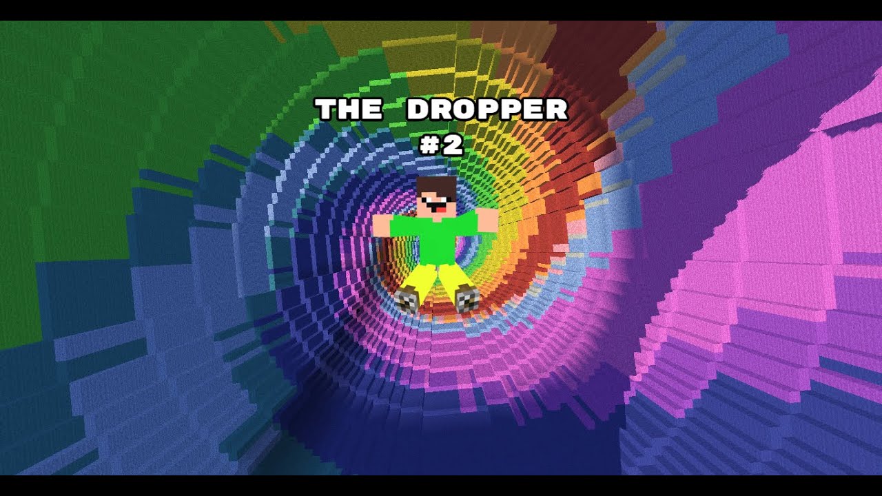 MINECRAFT THE DROPPER#2 O FIM!? - YouTube