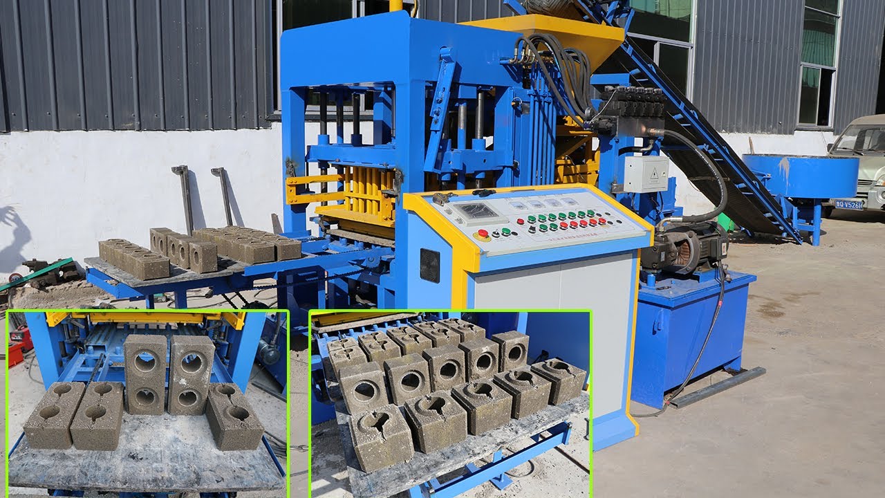 automatic cement concrete interlocking lego brick making machine forr ...