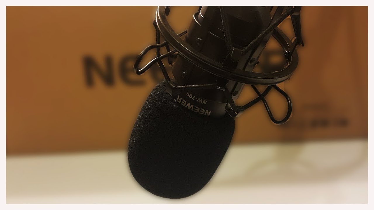 Neewer NW-700 Condenser Microphone | My unboxing - YouTube