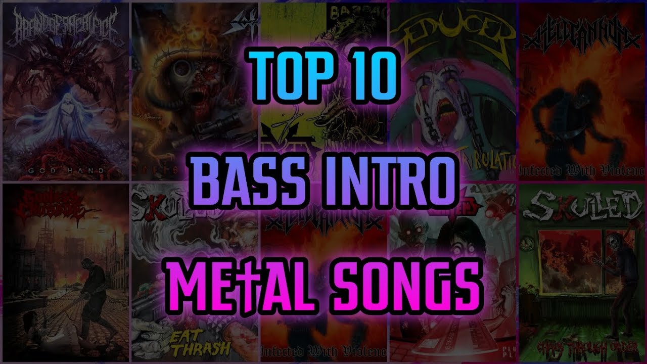 Top 10 Metal Songs With Bass Intro - YouTube