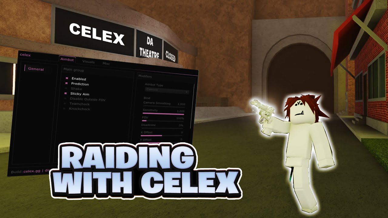 RAIDING IN DA HOOD WITH #celex EXTERNAL STARS USE⭐ (I GOT BANNED) - YouTube