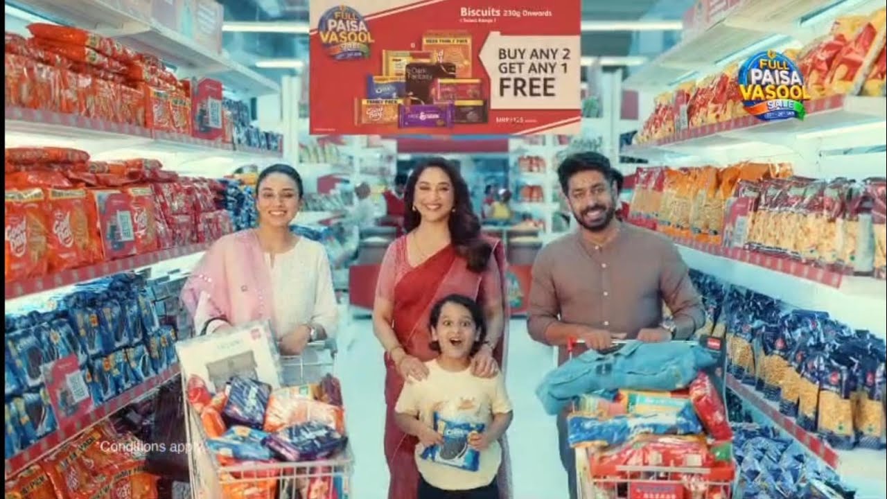 @smartbazaarIndia TVC | Full Paisa Vasool Sale | Varun Vazir | Madhuri ...
