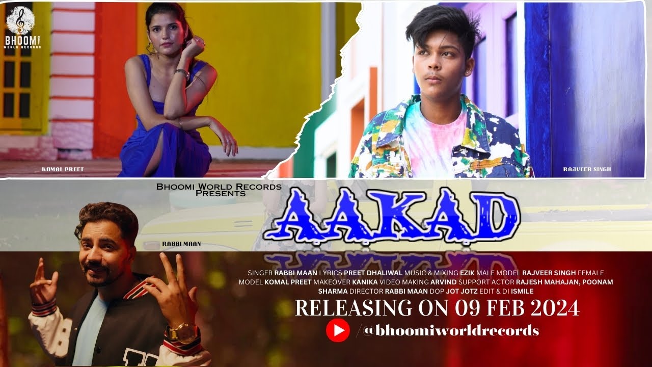 AAKAD || Official Video - Rabbi Maan || S.S Lohan - YouTube