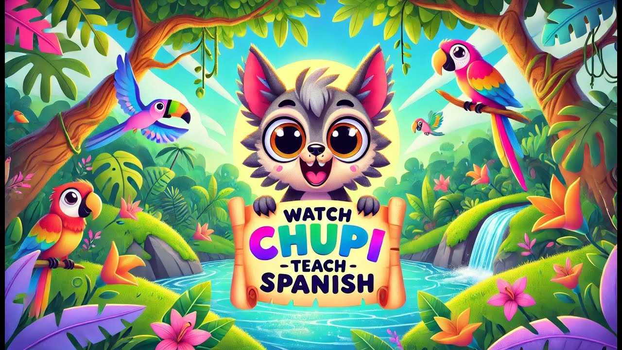 Learn Spanish with Chupi the Chupacabra! 🌴 Fun Song for Kids 🎶 - YouTube