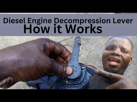 How Diesel Engine Decompression Lever Works - YouTube