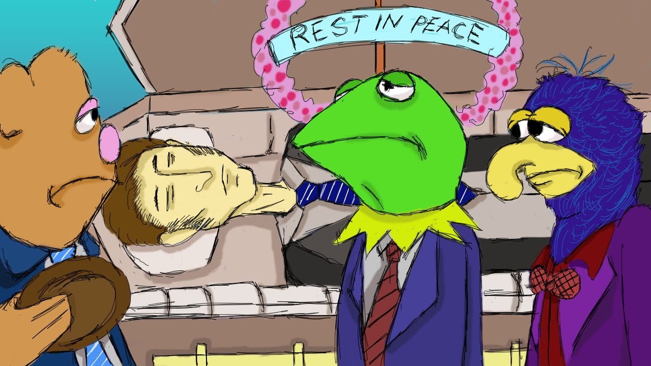 Kermit gets emotional at a funeral with the boys - YouTube