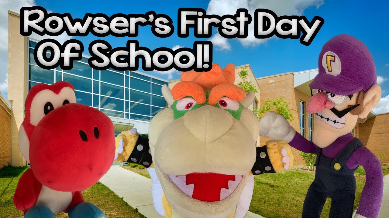 Rowser's First Day Of School! - Super Mario Richie - YouTube