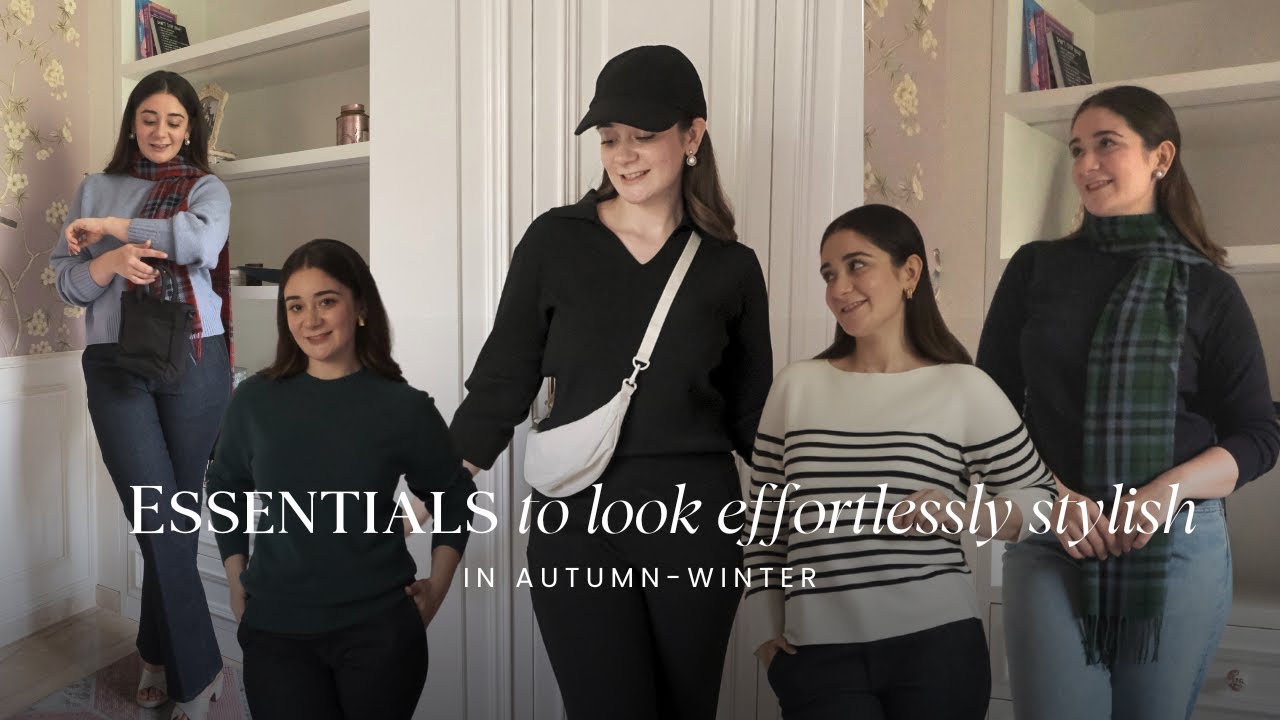 How to Style Effortless Autumn-Winter Looks | Sana Grover - YouTube