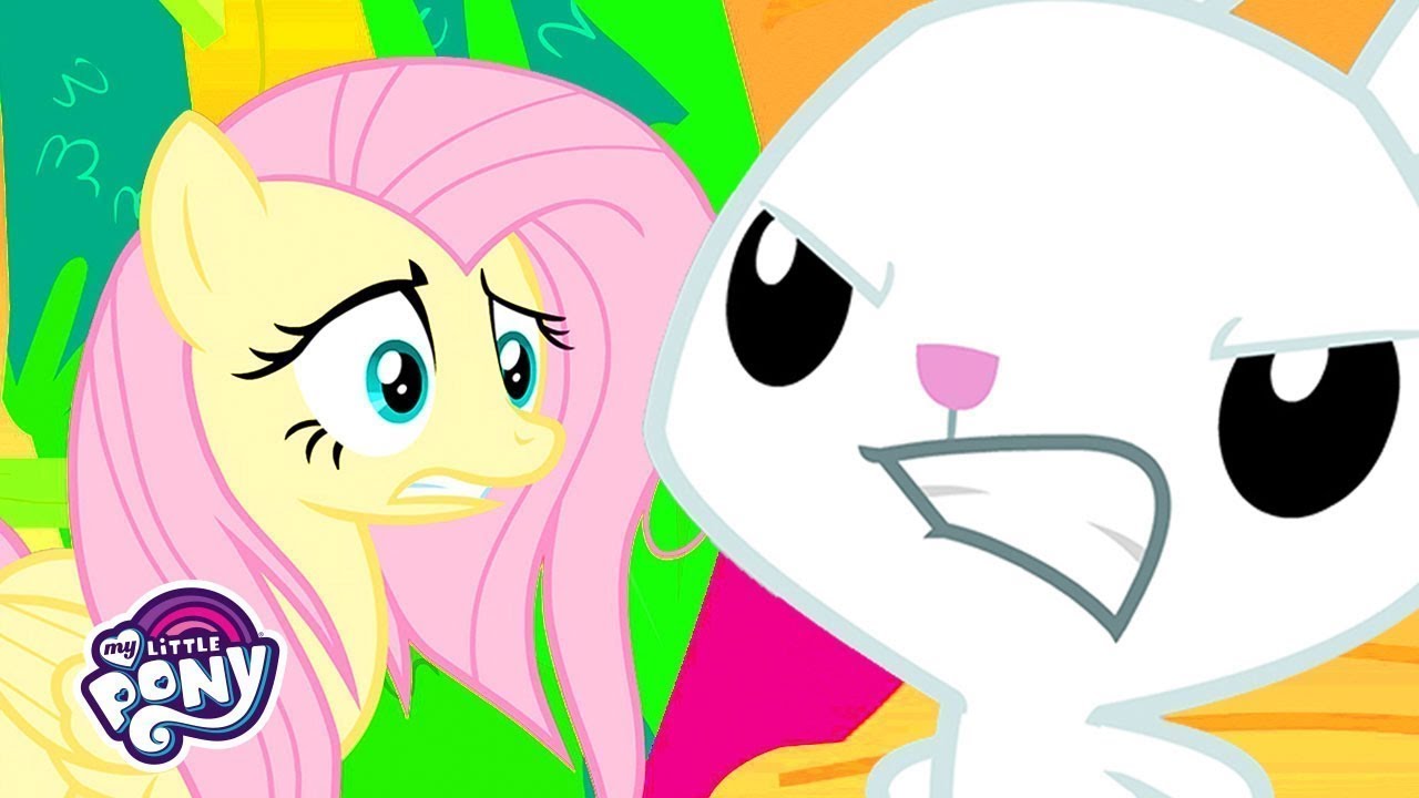 My Little Pony | Fluttershy's and Angel Bunny's Relationship (She Talks ...