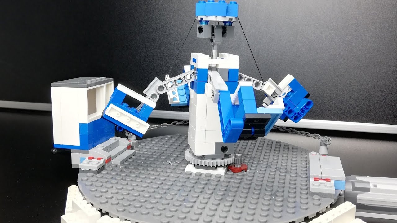 Lego Fahrgeschäft Delta Flyer - YouTube