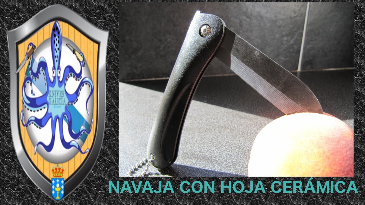 Navaja con hoja cerámica | Ceramic Knife | Navajas EDC - YouTube