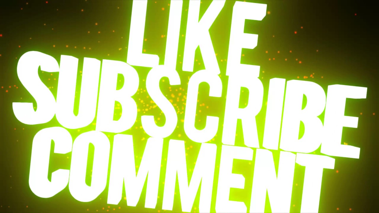Like Subscribe Comment Intro S - YouTube