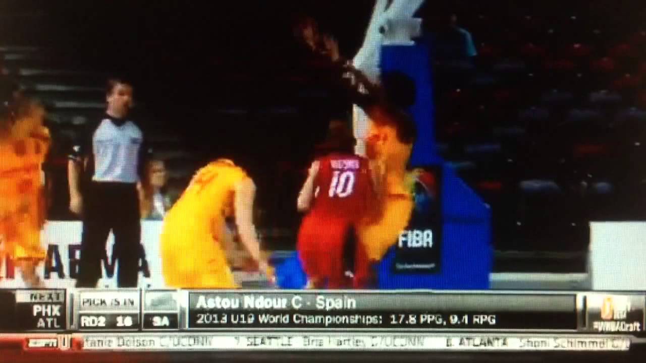 Astou Ndour, Nº16 del WNBA Draft 2014 - YouTube