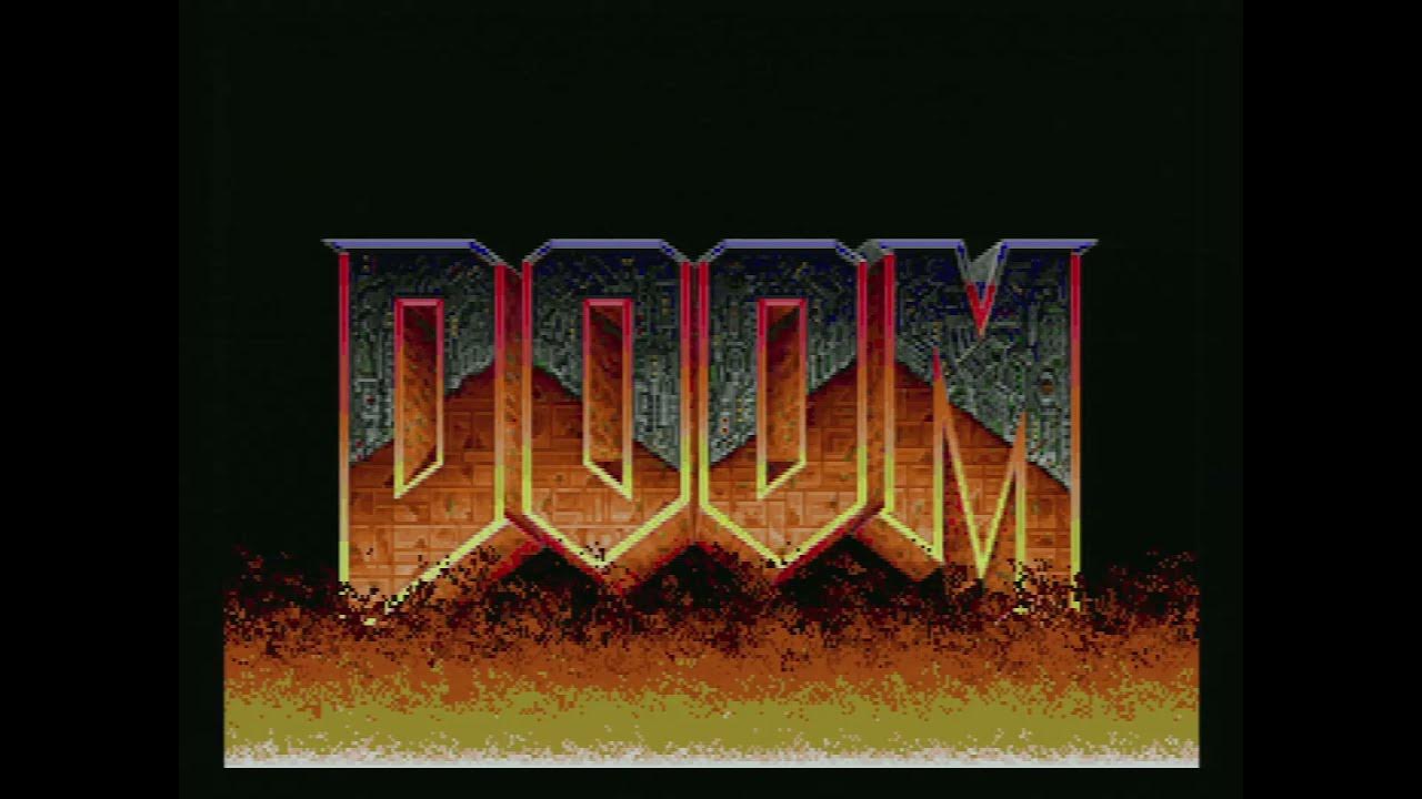Doom 32X Resurrection v1.5 Hi-Res Mode (Original HW) - YouTube