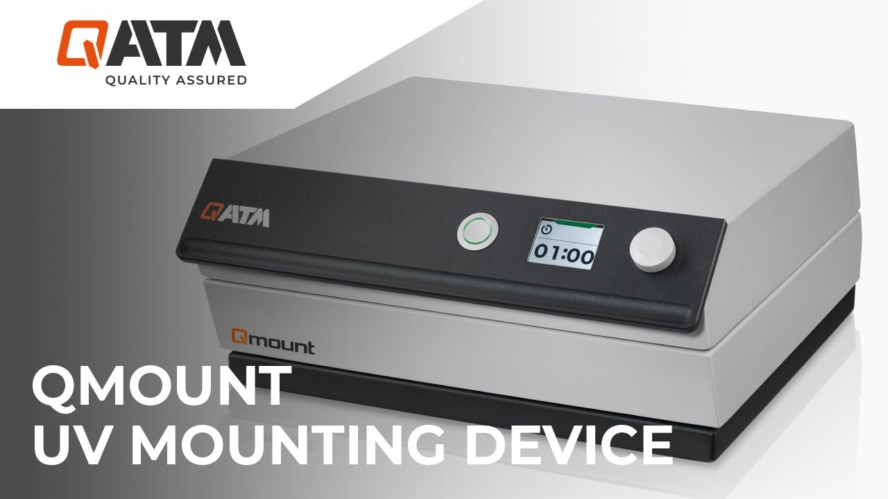 UV mounting device Qmount - QATM - YouTube