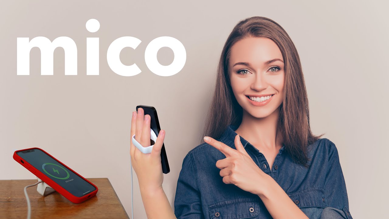 mico: Grip and Stand for the MagSafe iPhone charger - YouTube