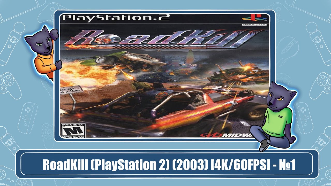 RoadKill (PlayStation 2) (2003) [4K/60FPS] - №1 - YouTube