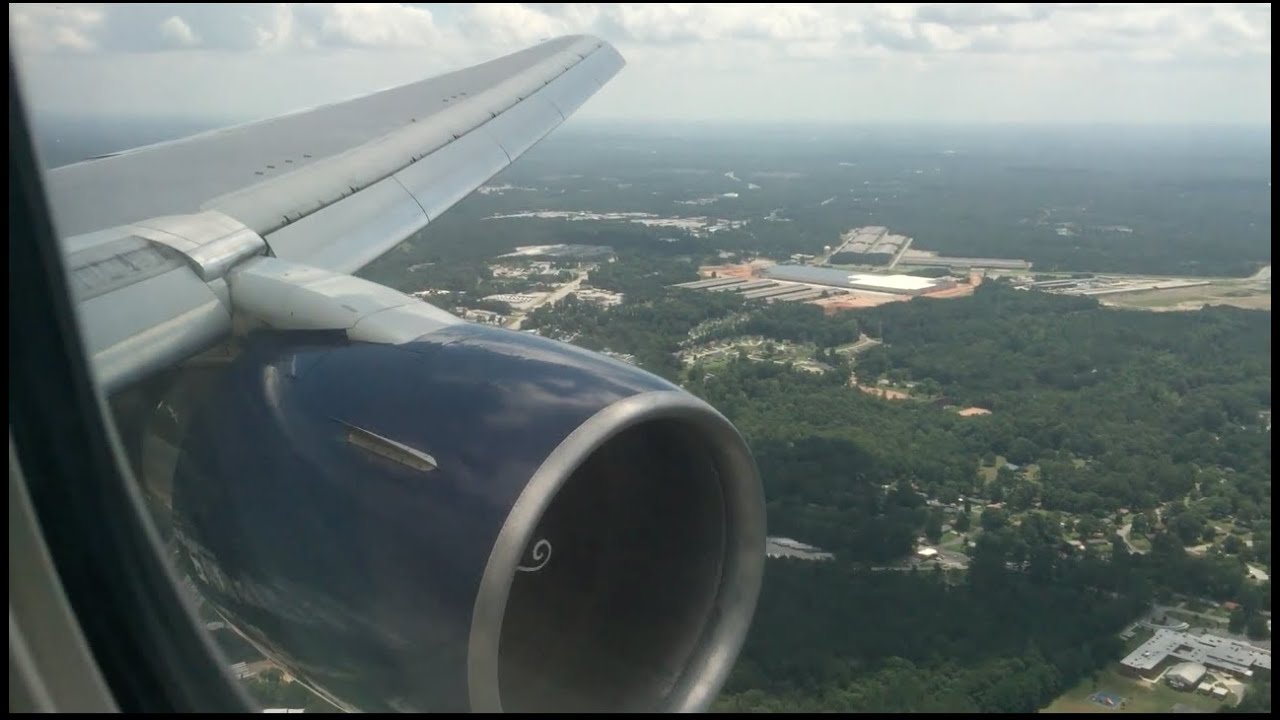 Delta Airlines Boeing 767-300 Landing + Taxi to Gate at Atlanta ...