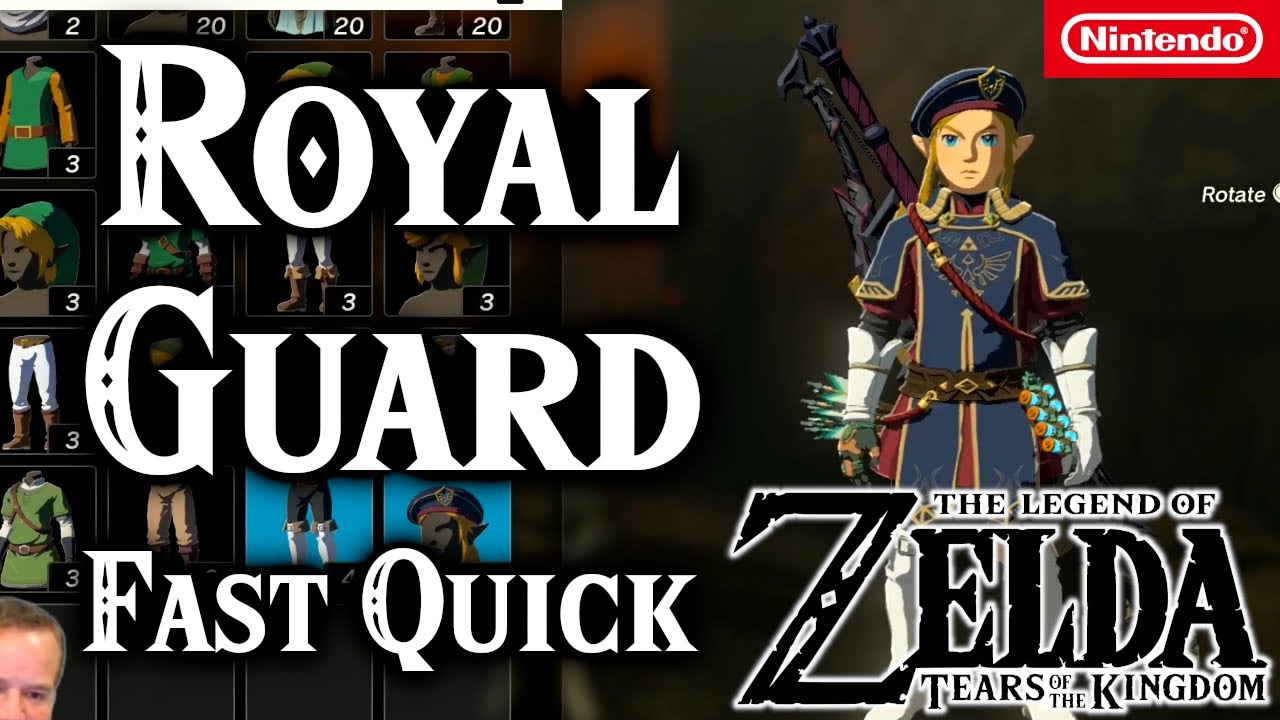 Royal Guard Armor | Hyrule Castle | All Locations | QUICK | FAST ...