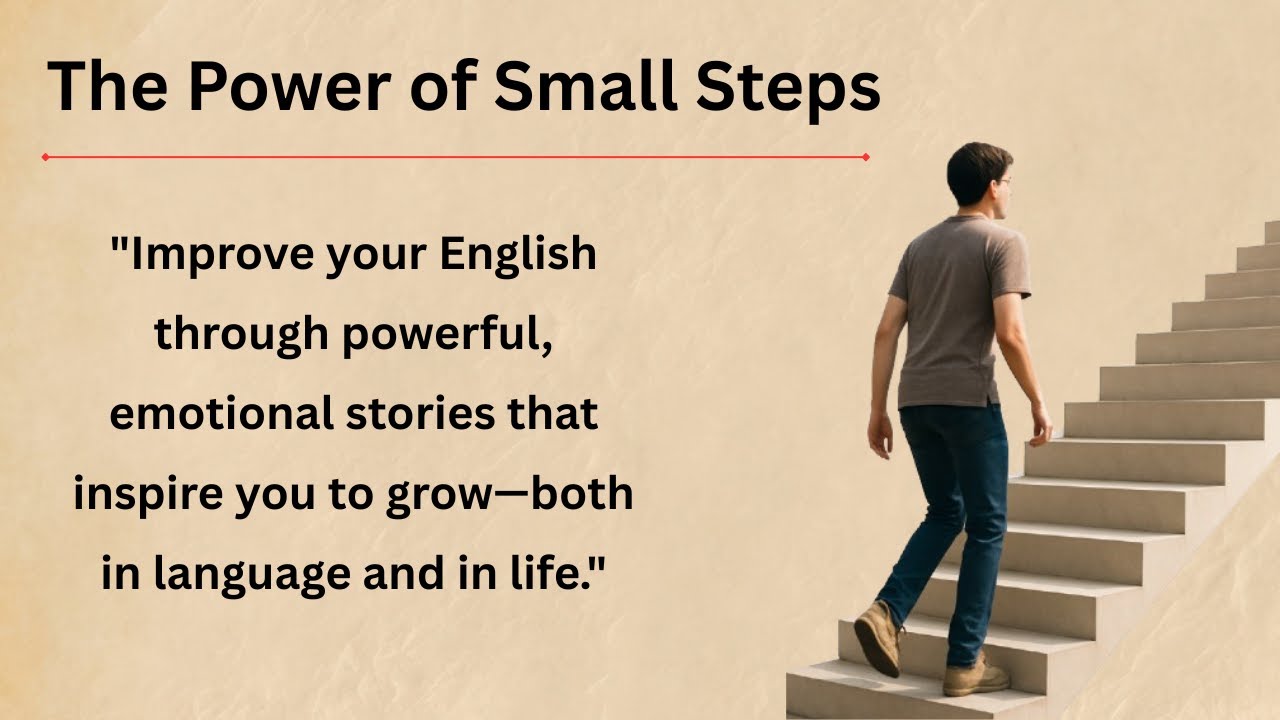 “The Power of Taking Small Steps” || Graded Reader || Improve Your ...