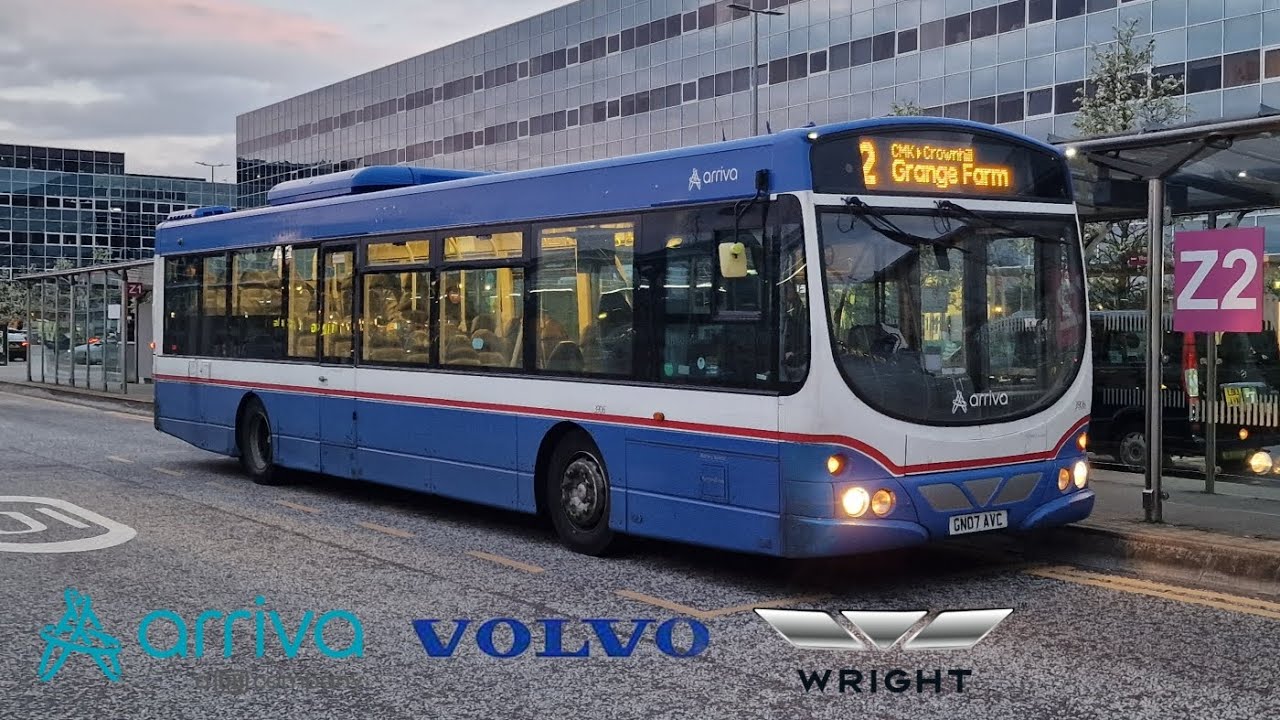 Arriva B&B MK VOLVO B7RLE Wright eclipse urban ZF (GN07 AVC - 3906 ...
