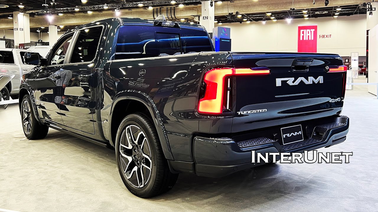 2025 RAM Tungsten 1500 REV Electric Truck - YouTube