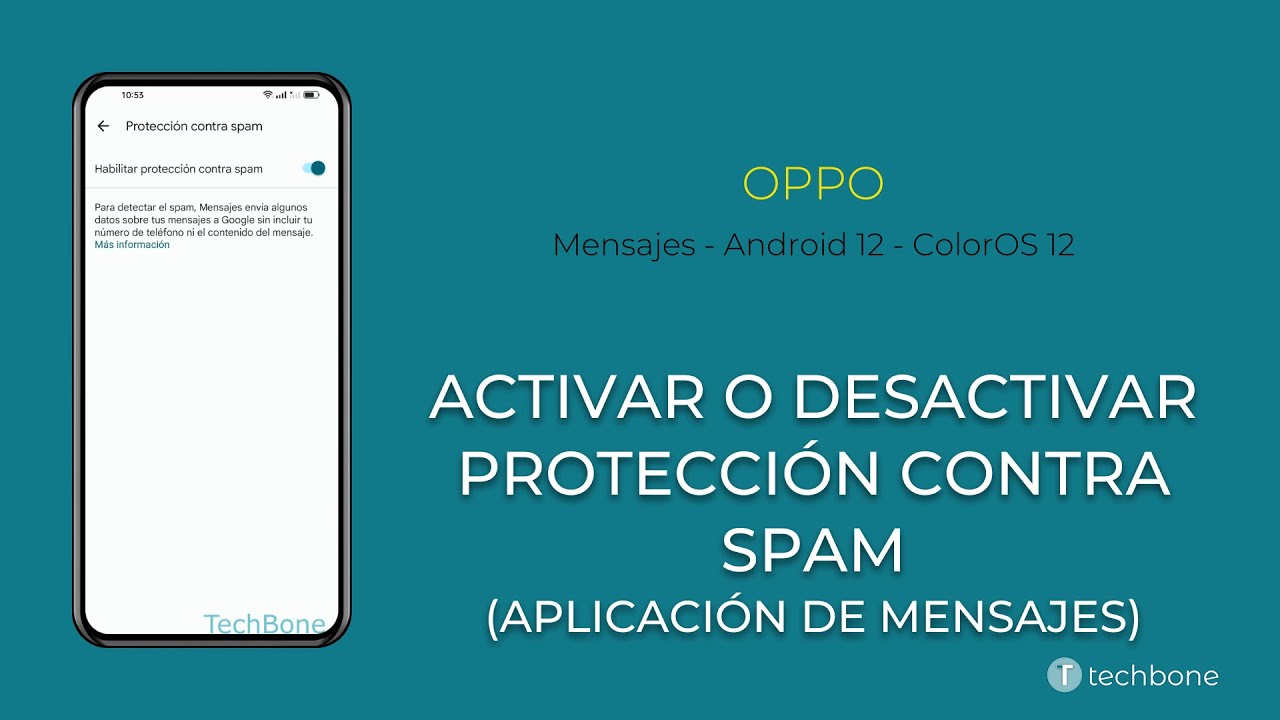 Activar o Desactivar la Protección Contra Spam en Mensajes - Oppo ...
