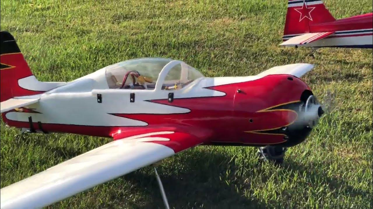 Radial Rocket first flight with Saito FG-19 R3 radial engine - YouTube