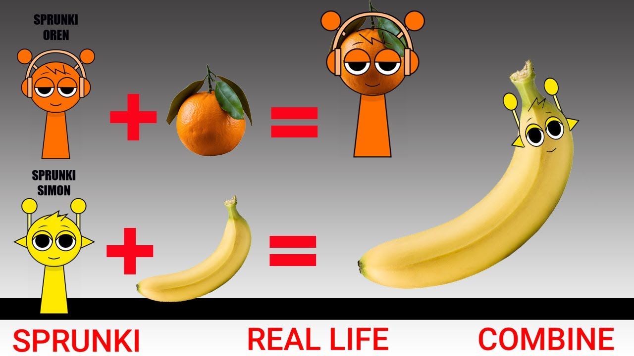 INCREDIBOX SPRUNKI IN REAL LIFE ALL CHARACTERS | INCREDIBOX SPRUNKI ...