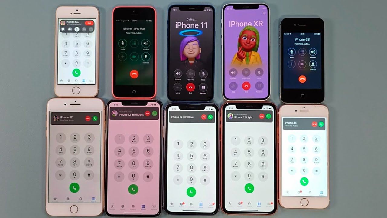 10 facetime incoming & outgoing calls at the same time with video call ...