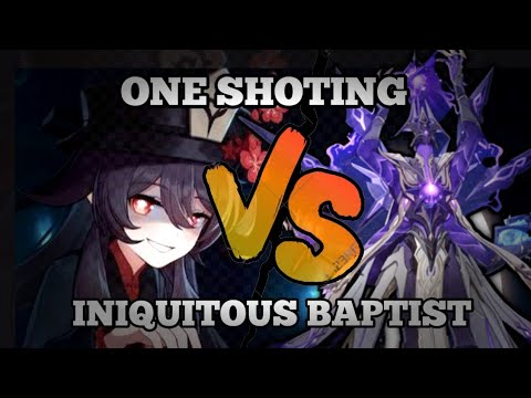 Speedrunning/one shoting The New boss (Iniquitous Baptist) Genshin ...