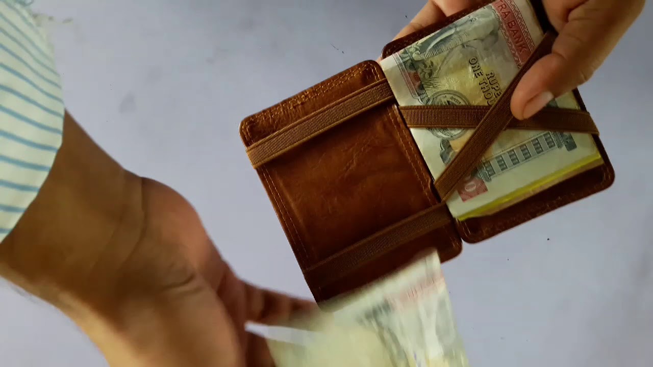 Magic Wallet - Amazing Trick - YouTube