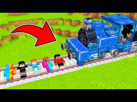 TROLLEI MEUS AMIGOS COM UM TREM!!!