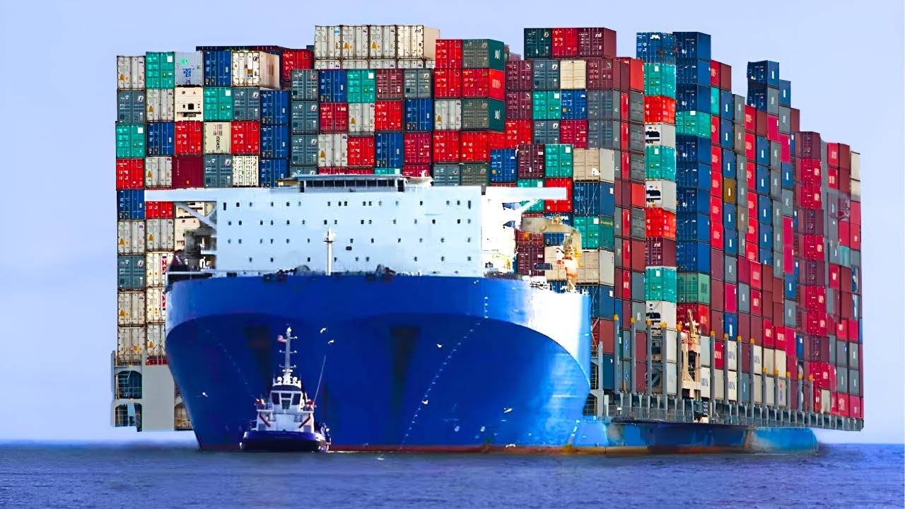 Así es LA VIDA DENTRO de los Buques Portacontenedores MÁS GRANDES Jamás ...